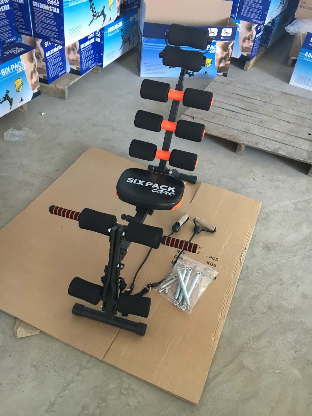 Six Packs Abs Chair With Resistance Band - rubyk | Flutterwave Store