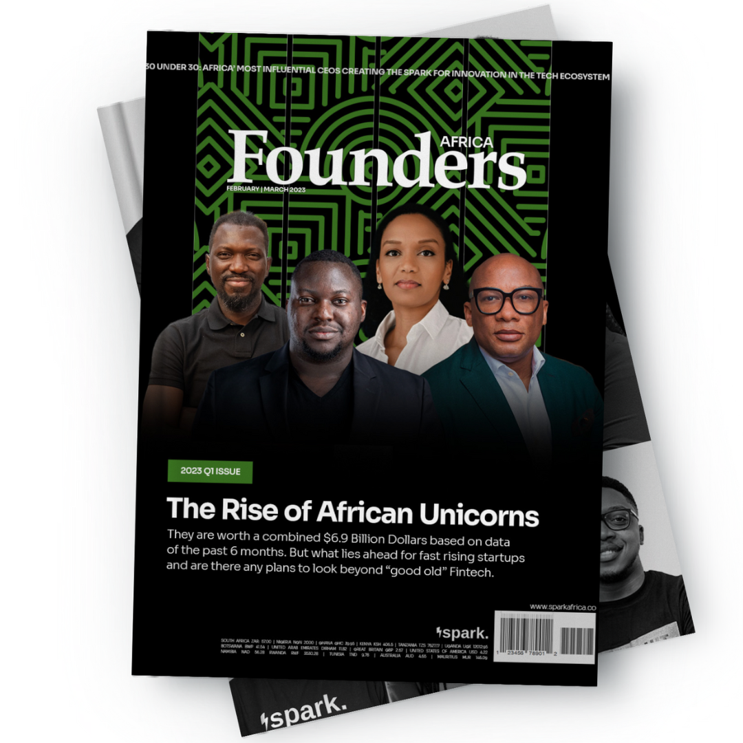 Pre-Order Founders Africa Magazine - Spark Africa | Flutterwave Store