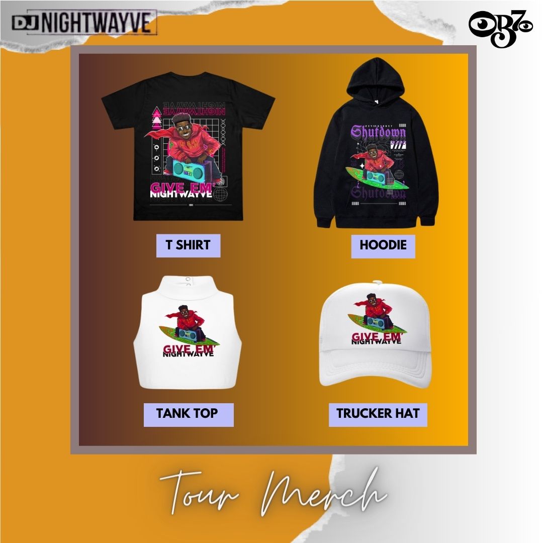 DJ Nightwayve Tour Merch | Flutterwave Store