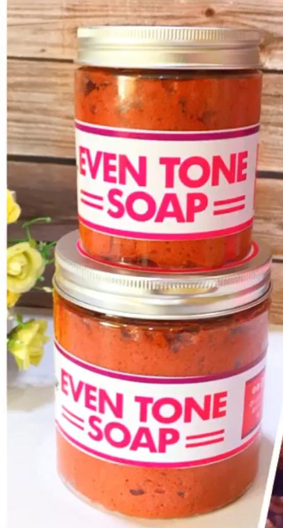 Even Tone Soap ( Small size) - MO' UNIQUE BEAUTY | Flutterwave Store