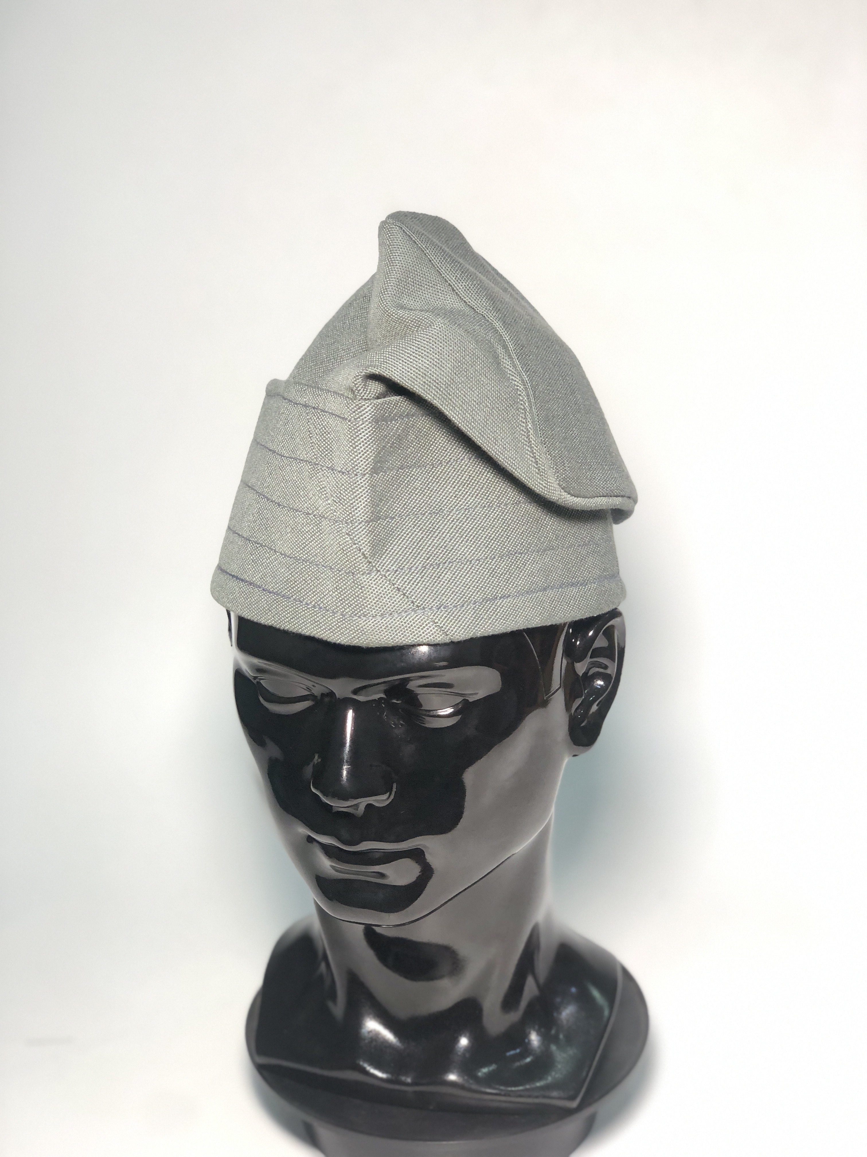 Plain Grey Yoruba Traditional Fila Gobi Cap - Yoruba Native - Capkings ...