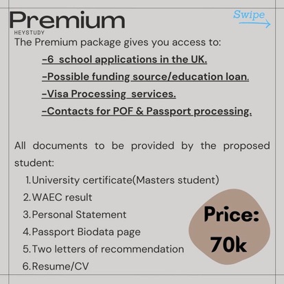United Kingdom - Premium Masters Admission Processing - Hey Study ...