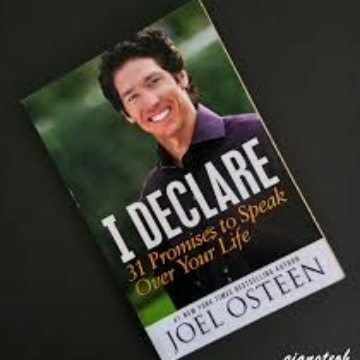 I Declare: 31 promises to speak over your life by Joel Osteen - Simsak ...