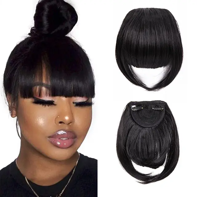 Hair Fringe With Clips - Creamsyn | Flutterwave Store