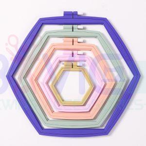 Hexagon Hoop Set - Bavic Sewing Accessories | Flutterwave Store
