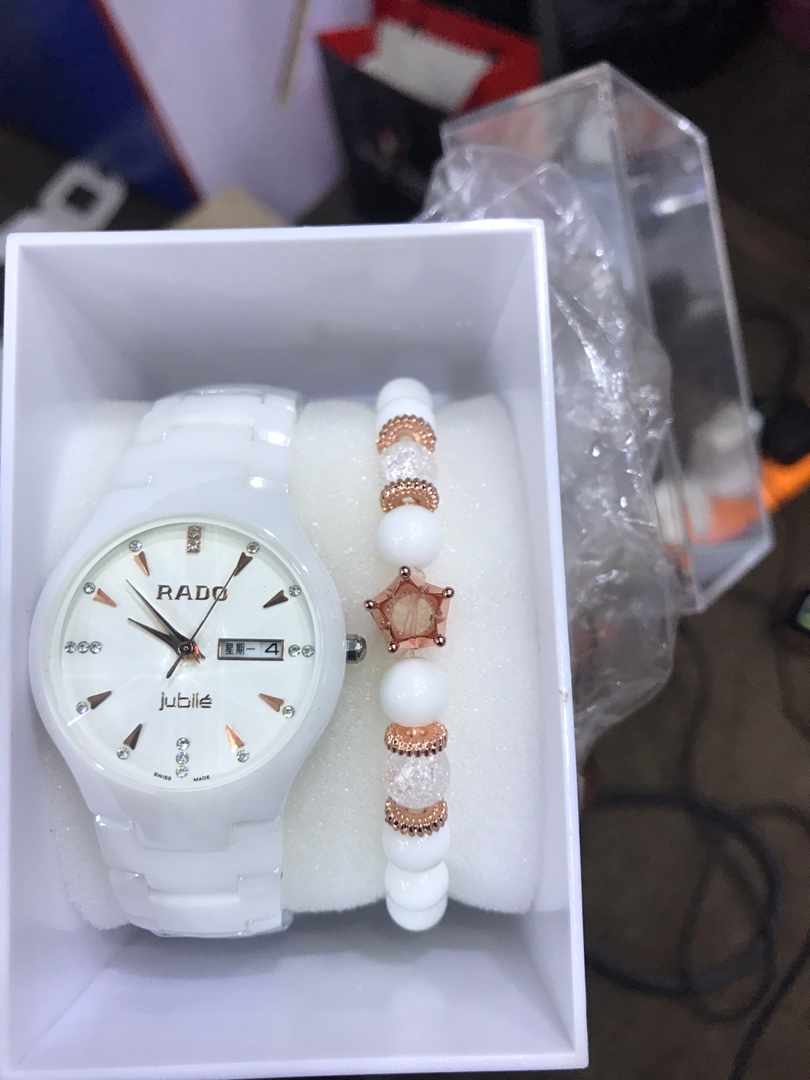 Rado watch and Bracelet - sebocollection | Flutterwave Store