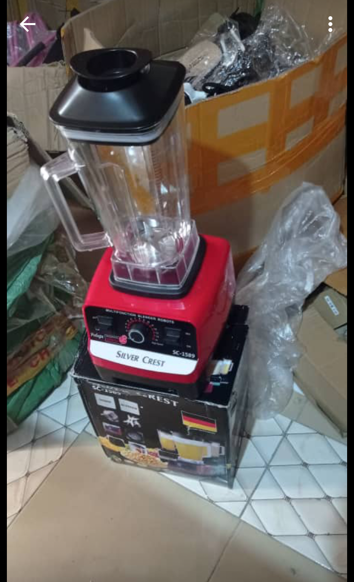 Silver Crest heavy duty blender (8000w) - Noble Import Hub ...