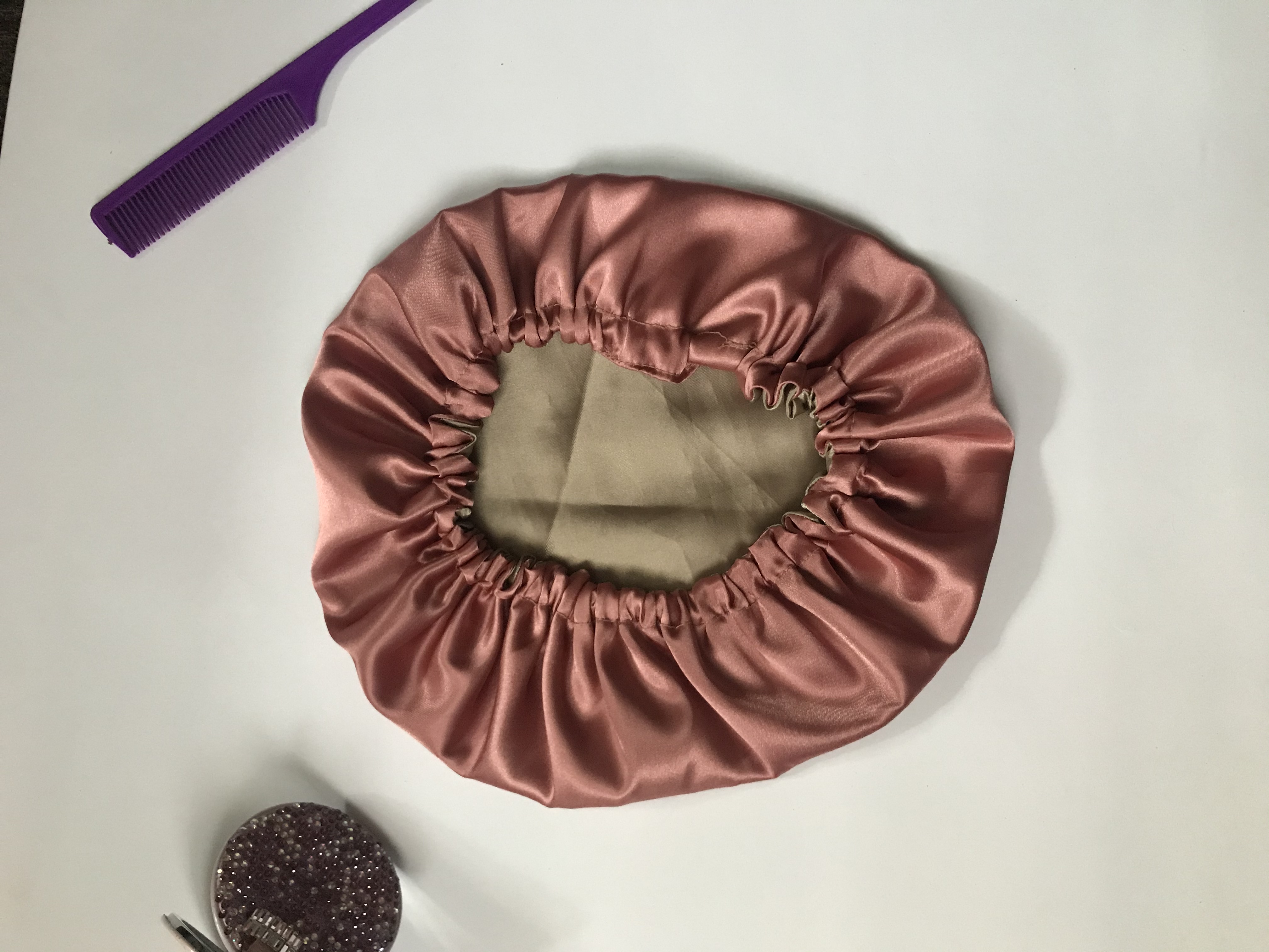 REVERSIBLE SATIN HAIR BONNET FOR KIDS - Elaniels Hairstore ...
