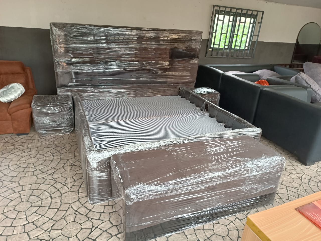 Modern Bed Frame - The Drink Shop | Flutterwave Store