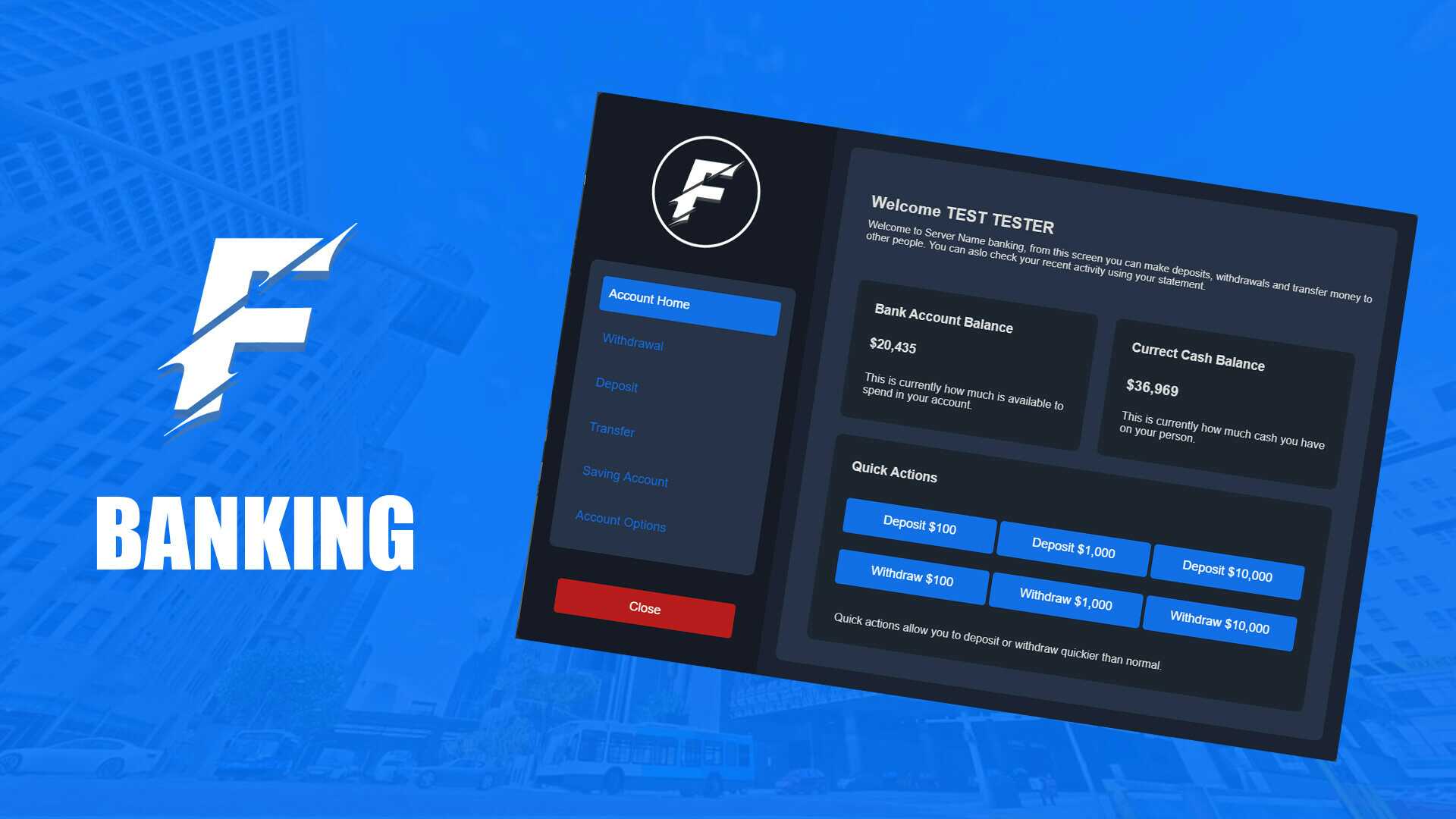Banking script - Build website with t | Flutterwave Store