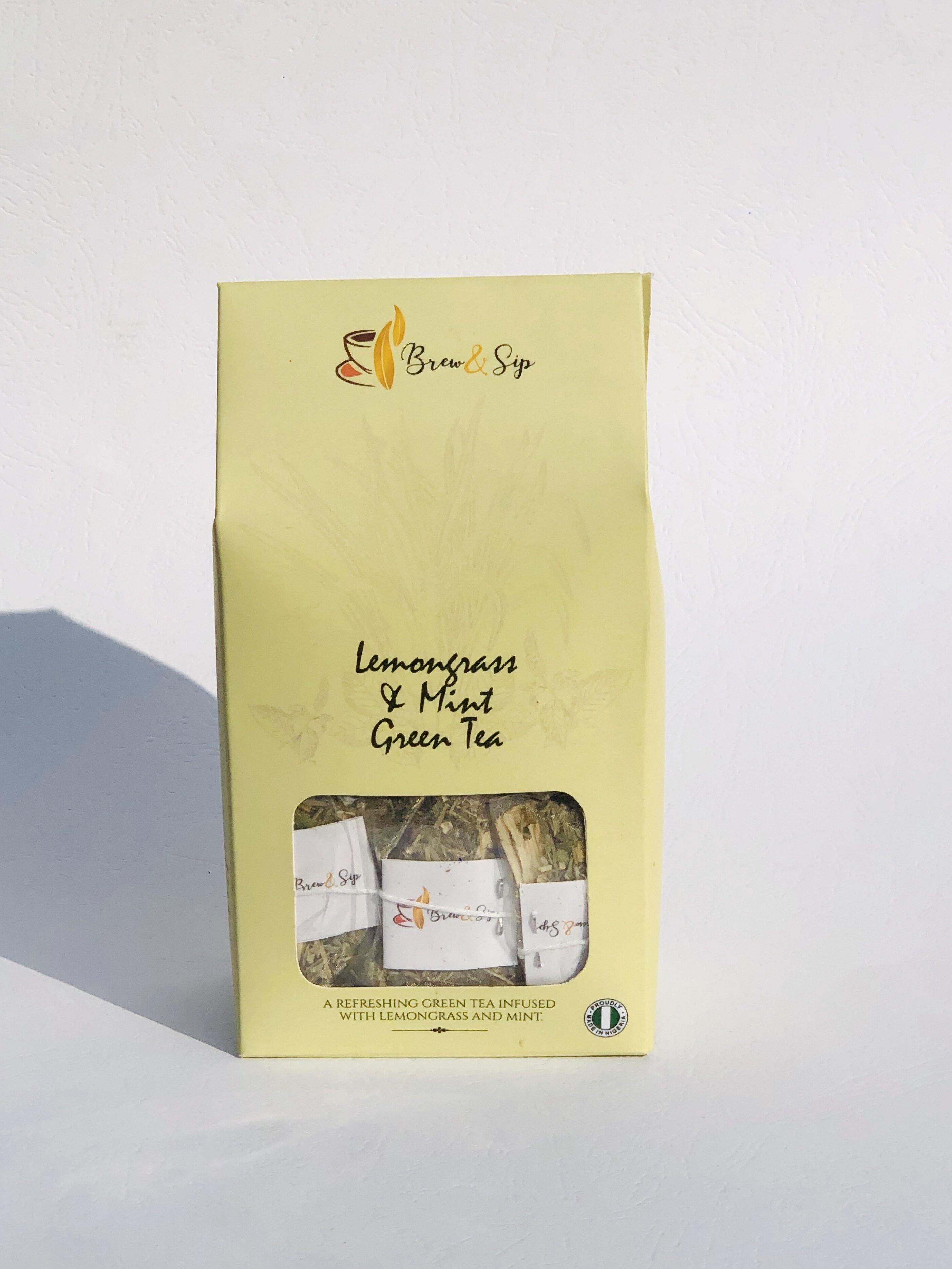 Lemongrass & Mint Green Tea - Brew and Sip Tea | Flutterwave Store
