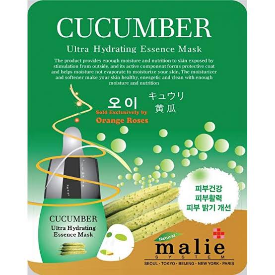 MALIE CUCUMBER ULTRA HYDRATING ESSENCE MASK - HADASKIN.NG | Flutterwave Store