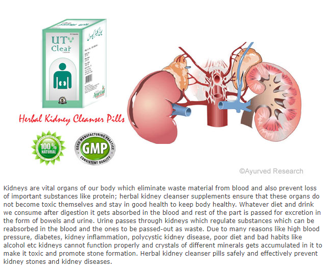 UTV Clear - Kidney Cleanser - Kidney&Gallbladder Stones Cure ...