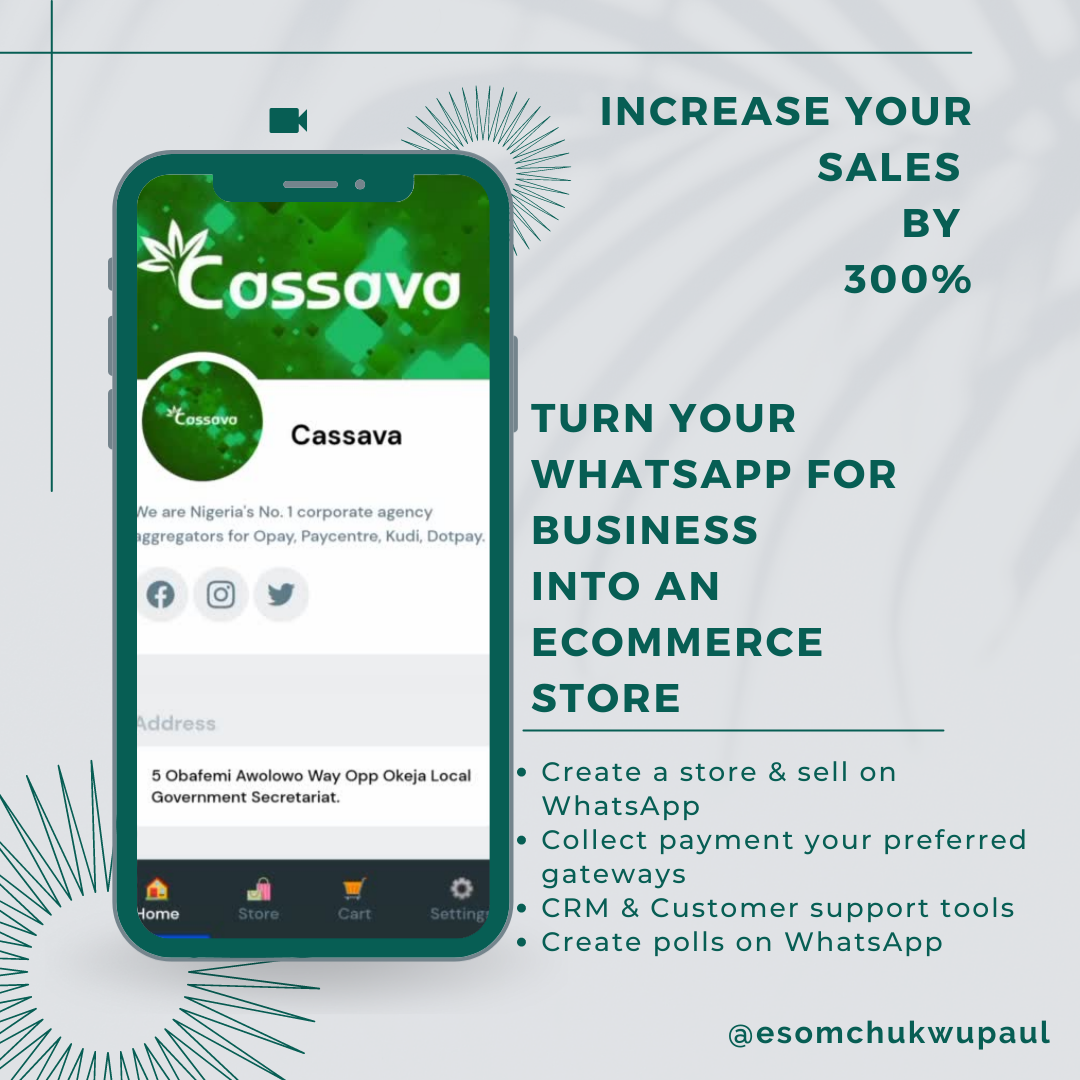 SET UP AN ECOMMERCE STORE ON YOUR BUSINESS WHATSAPP - Ecommerce Store ...