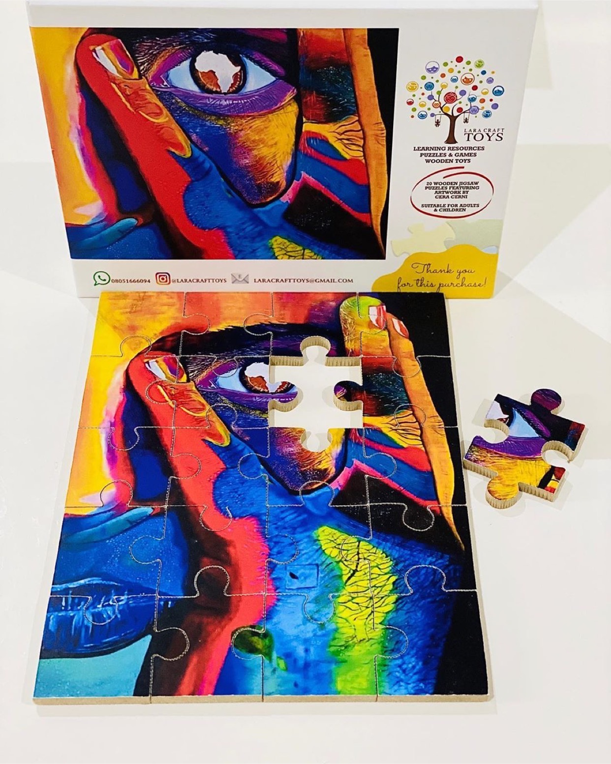 African Eye - Lara Craft Toys | Flutterwave Store