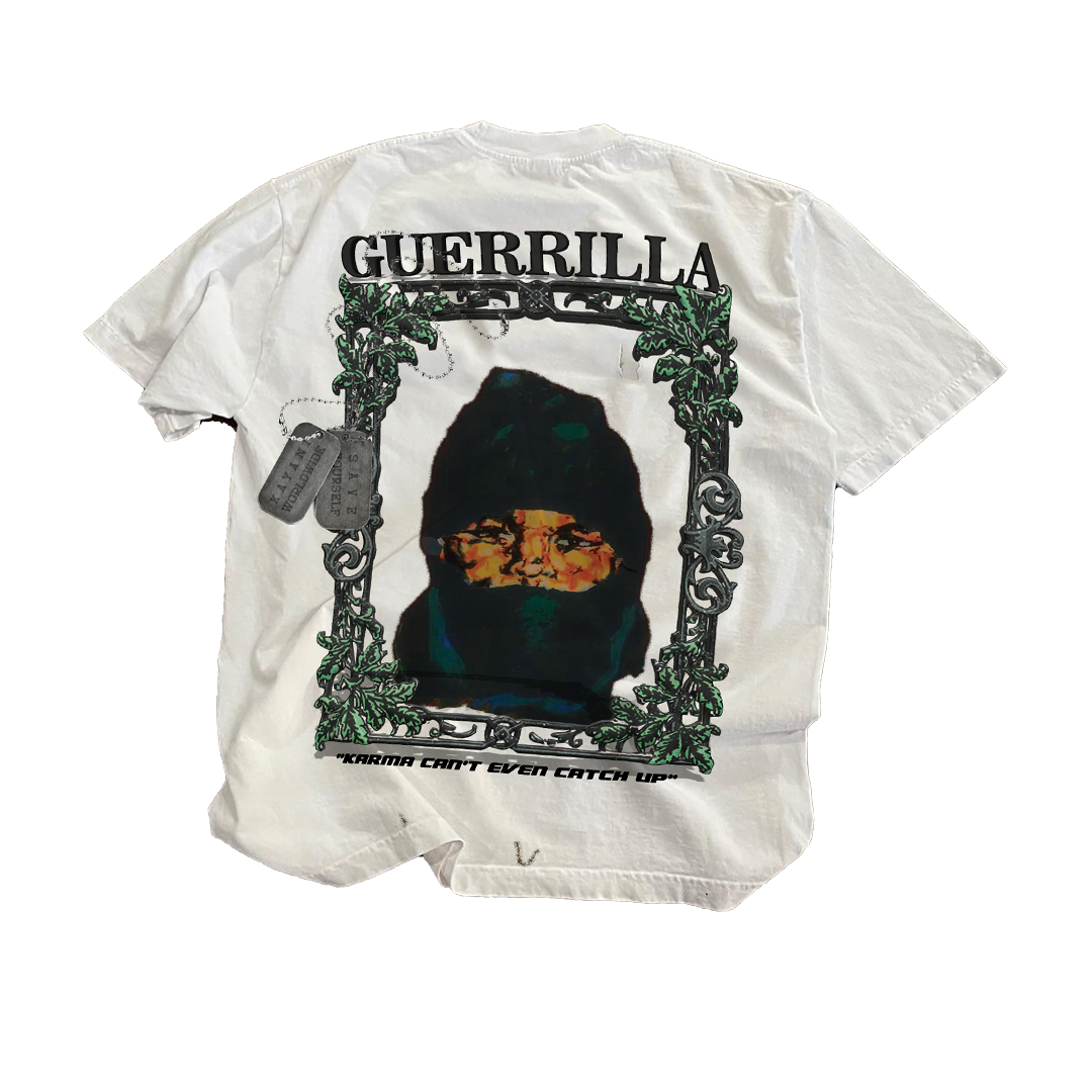 GUERILLA GRAPHIC TEE - Kayani Worldwide | Flutterwave Store