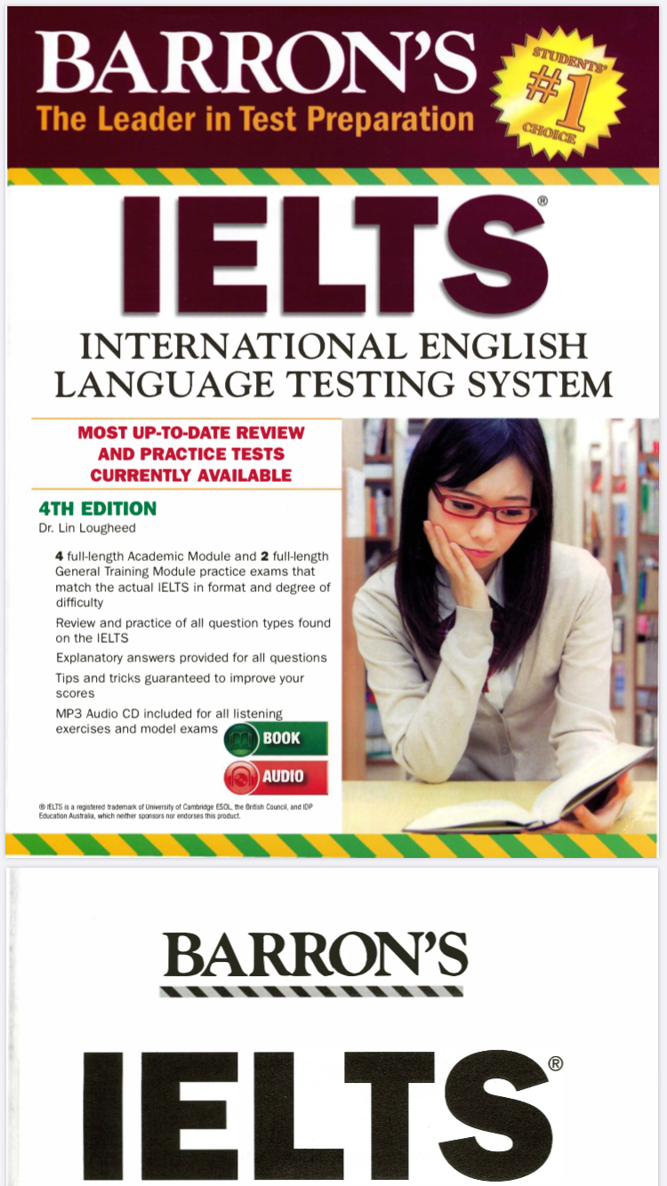 IELTS textbook by Barron - Maestro Global Placement Consult ...
