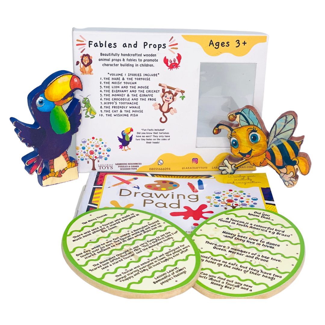 Fables & Props - The Noisy Toucan - Lara Craft Toys | Flutterwave Store