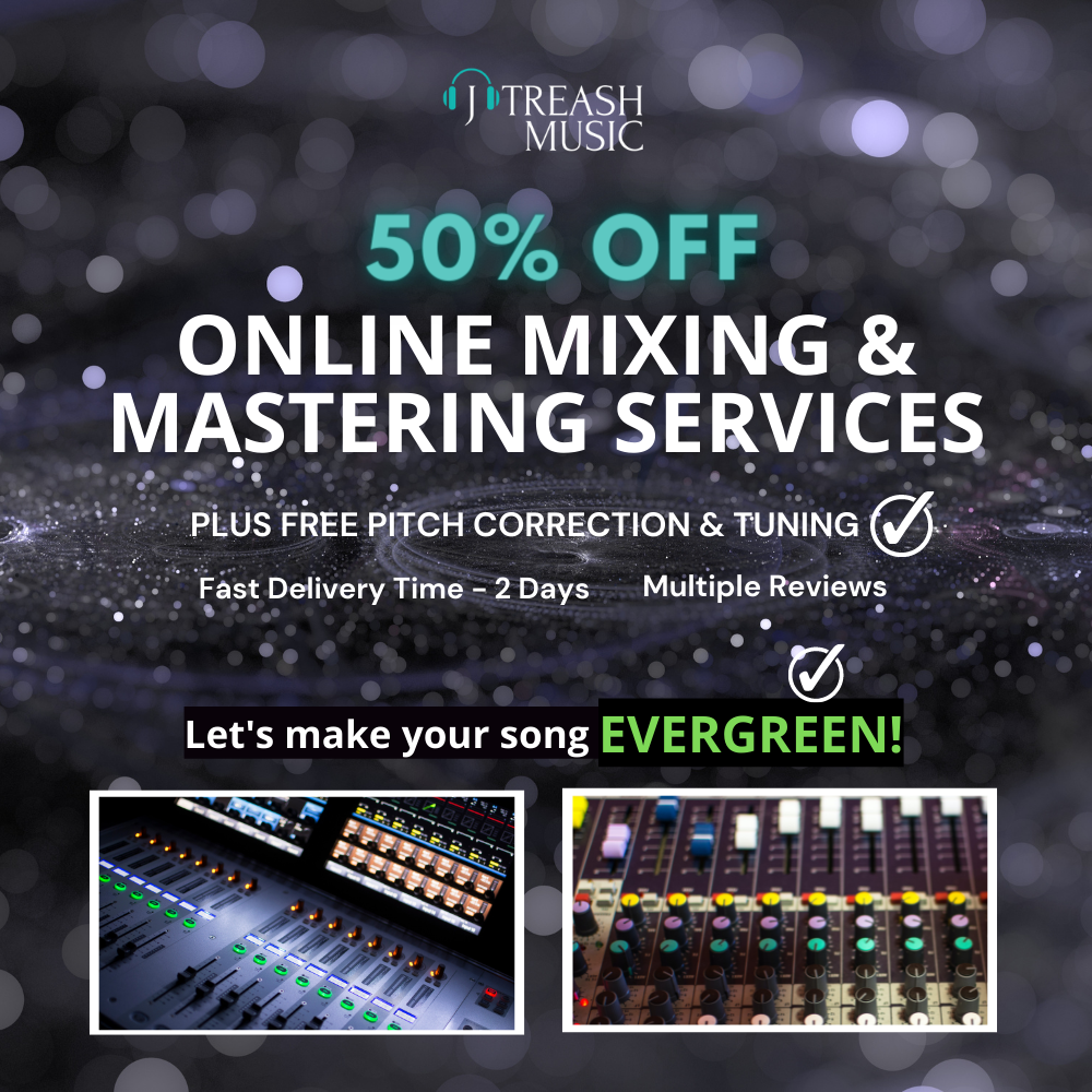 Mixing And Mastering Promo - J TREASH MUSIC | Flutterwave Store