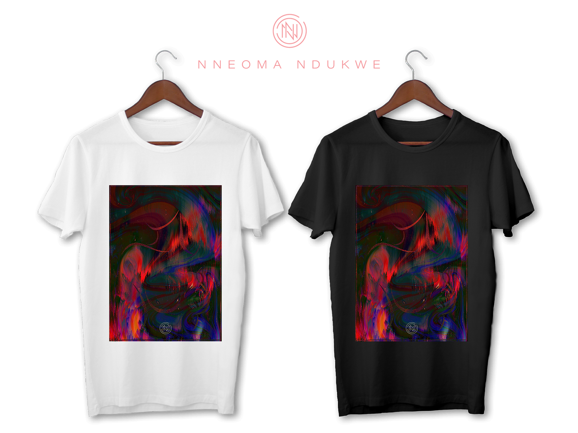 01 GEMINI NNART TEE - NNART GALLERY MERCH | Flutterwave Store