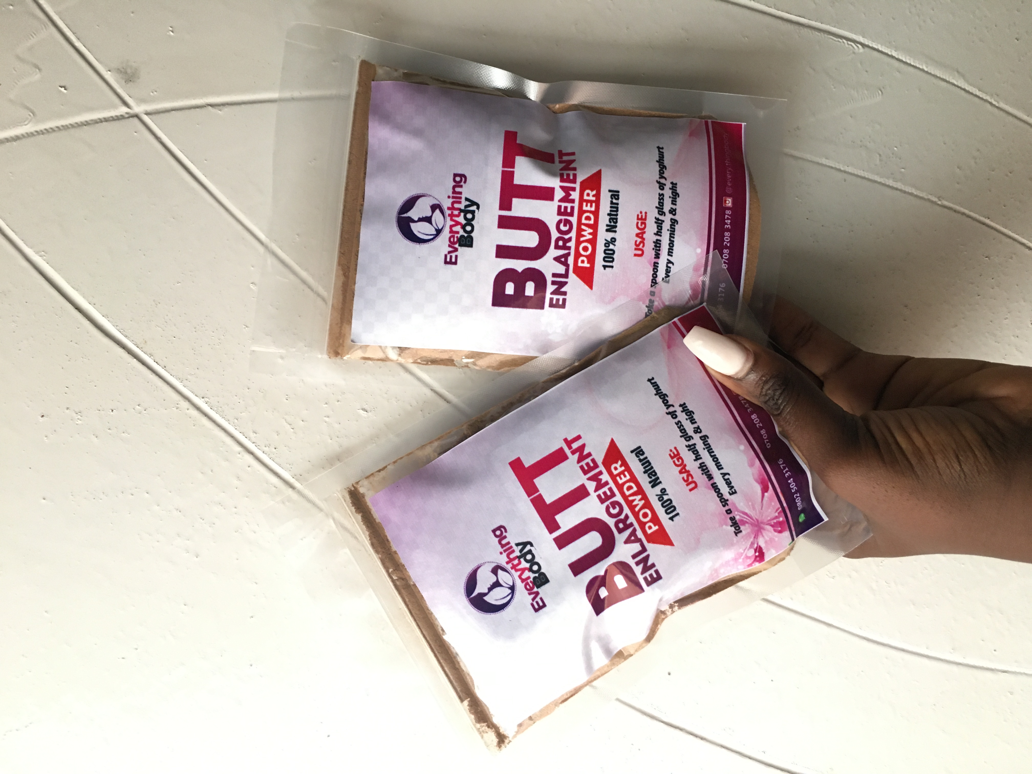 Butt and hips enlargement powder - EB | Flutterwave Store