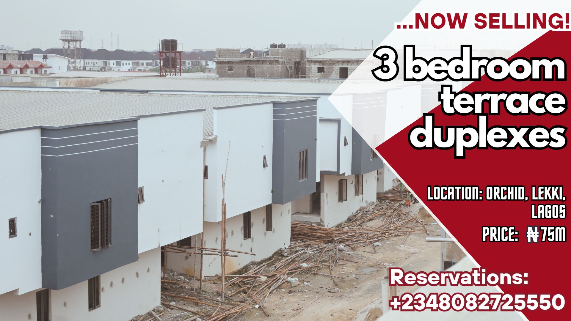 3 BEDROOM+BQ TERRACE DUPLEX (ORCHID, LEKKI, LAGOS) - Chris Umoh the ...