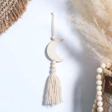 Moon Tassel wall hanging - The Decor Pieces Essentials | Flutterwave Store